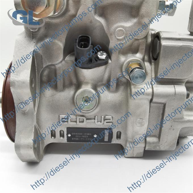 Common Rail Denso Fuel Injection Pump 094000-0381 6156-71-1110 ...