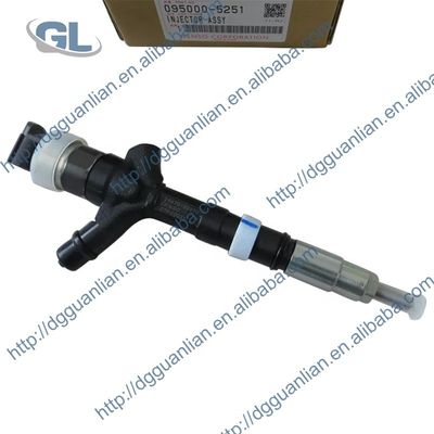 Genuine Common Rail Fuel Injector 095000-5250 095000-5251 For TOYOTA ...