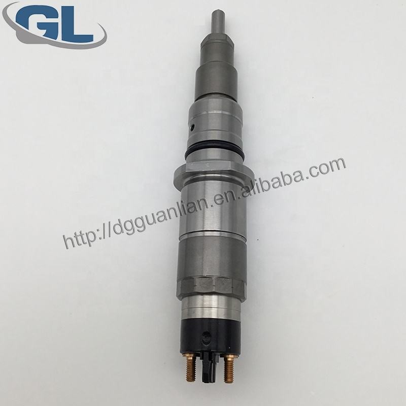 Diesel Common Rail Fuel Injector Assembly 0445120123 For Cummins Isde ...