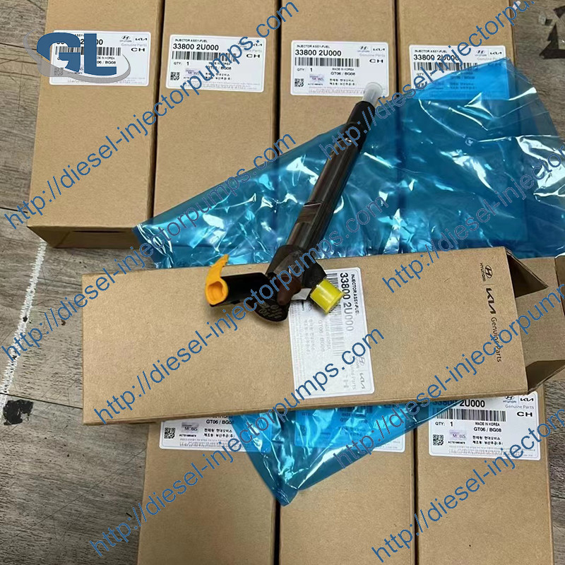 Original new Common rail fuel Injector 33800-2U000 for Hyundai KIA