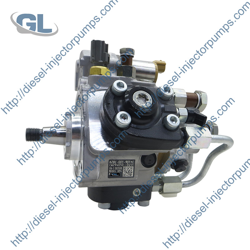 Denso HP4 Common Rail Injection Fuel Pump 294050-0451 D28C-001-901 + C ...