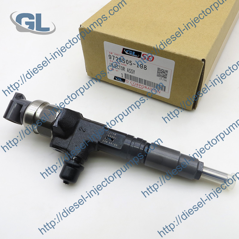 Genuine Common Rail Fuel Injector 295050-1980 9729505-198 For KUBOTA ...