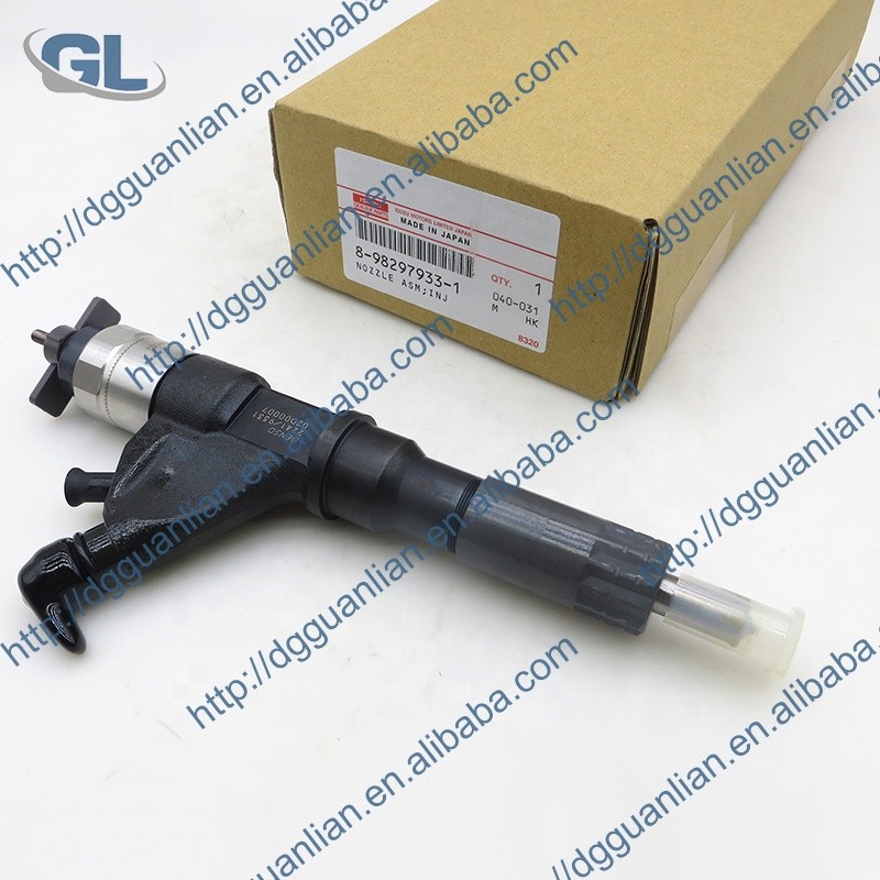 For ISUZU 4HK1 Genuine New Diesel Fuel Injector 095000-6366 095000-6363 ...