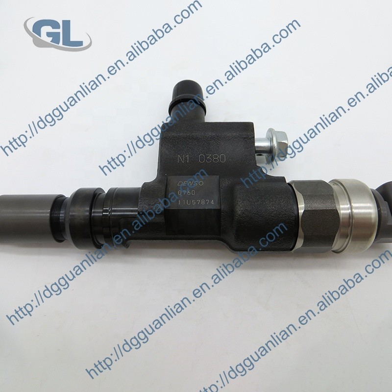 Genuine new fuel injector 295050-0760 for HINO N04C 23670-E0250 23670 ...