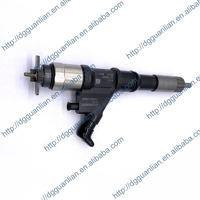 Diesel Common Rail Injector 095000-8010 095000-8011 For HOWO A7 ...